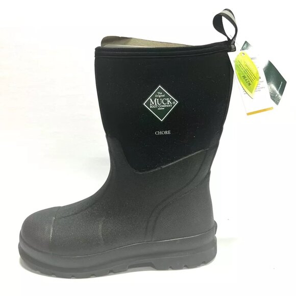 Muck | Shoes | Muck Boots Mens Chore Classic Mid Waterproof Black 1m ...
